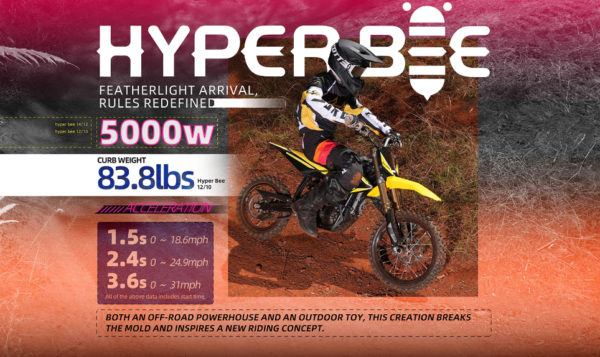 NEW 2025 HYPER BEE - Fahrsuron